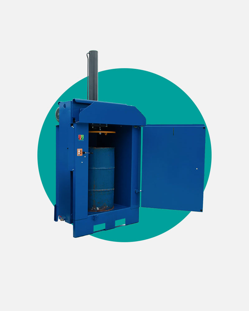 Drum press - Riverside Waste Management RWM Drum Press | Riverside ...